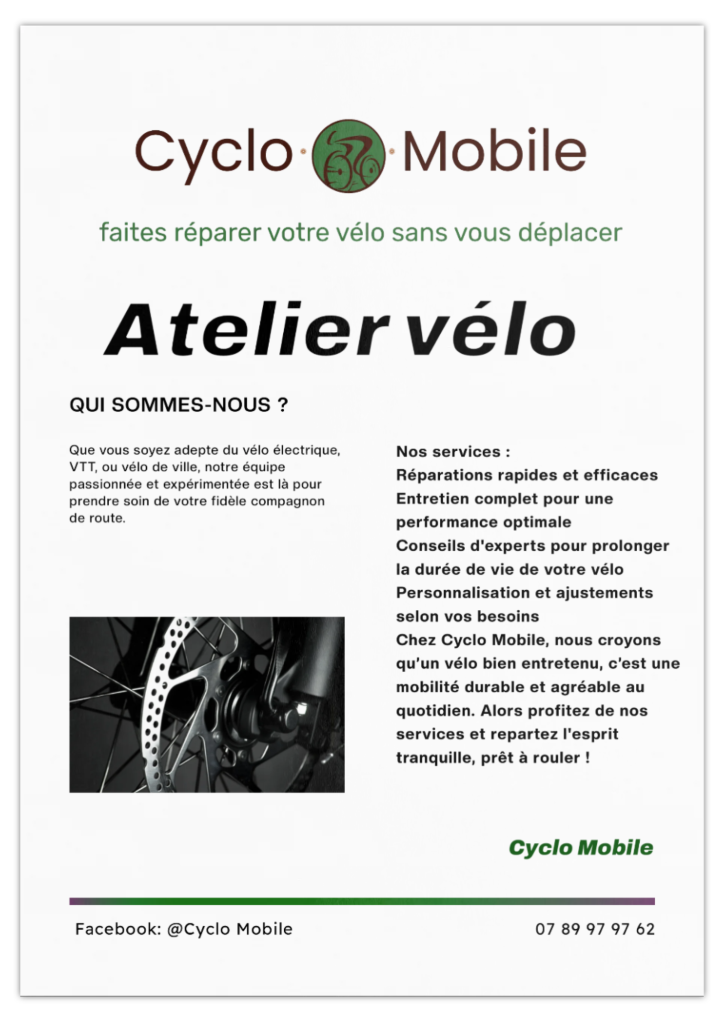 Atelier de vélo - Cyclo Mobile - Commune de Domazan : Commune de Domazan